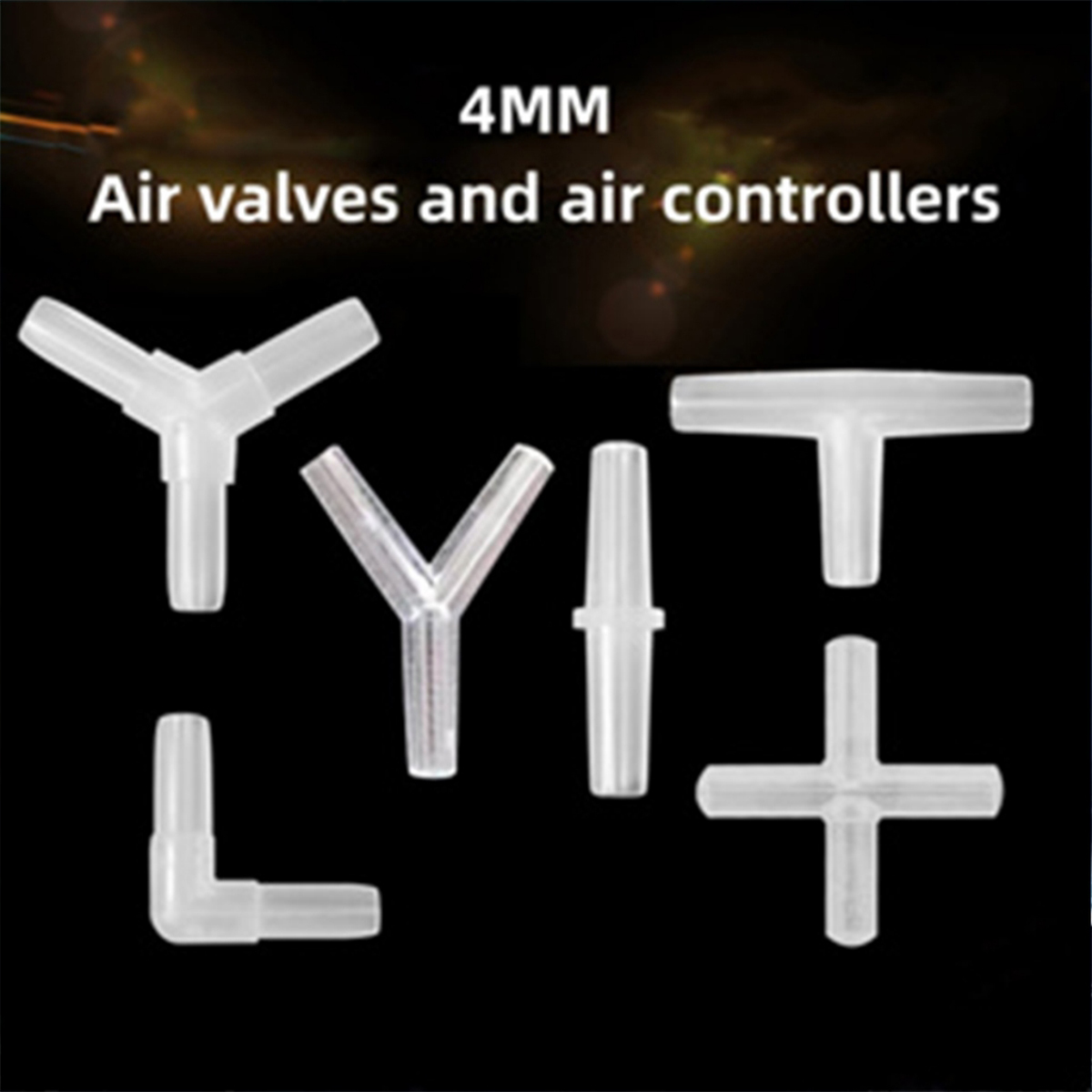 Aquarium Air Hose Connector Air Valves And Air Controllers Regulator ...