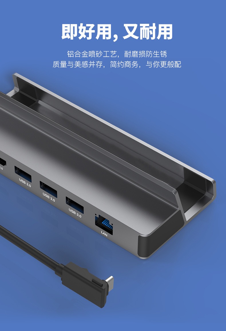 ROG Ally X Docking Station 6-IN-1 USB C Dock Hub for Steam Deck OLED ...