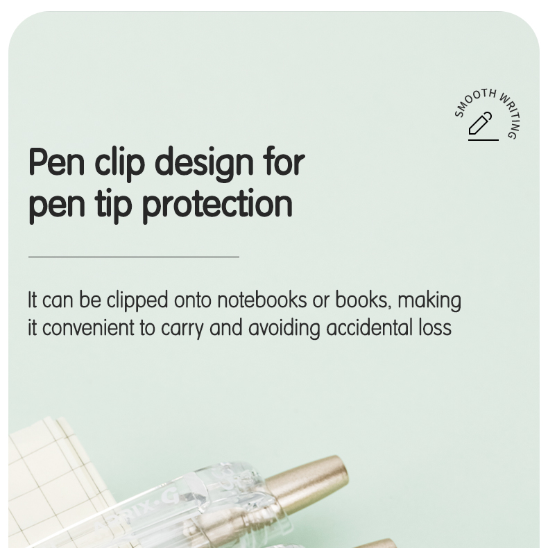 Deli 12Pcs SA130 Press Ballpen 0.35mm Black Quick-Drying Gel Pen School ...