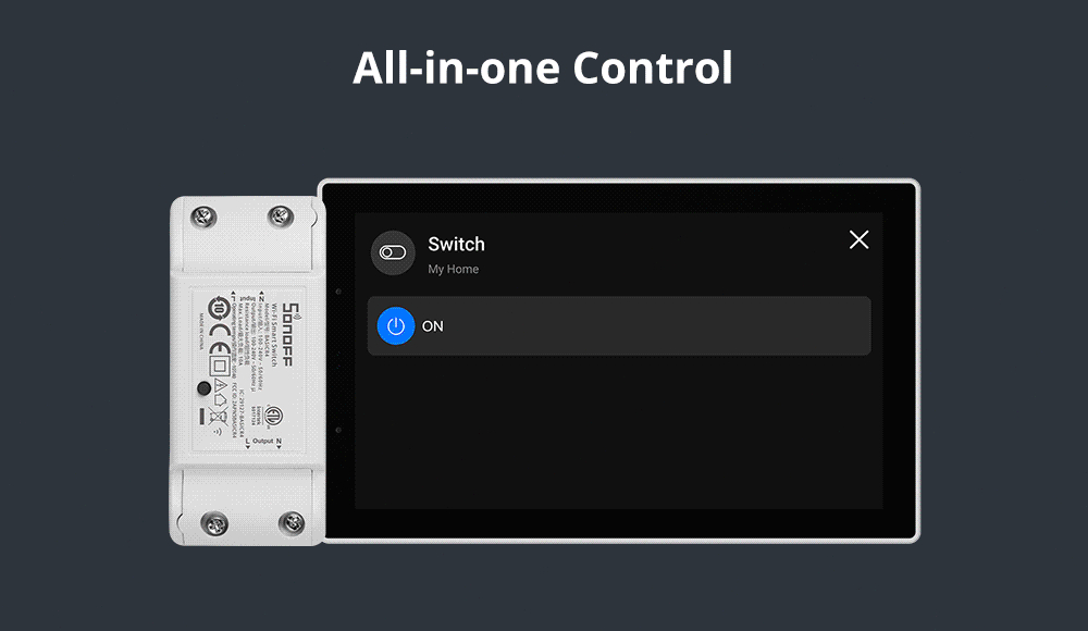 SONOFF NSPanel Pro 120 Type Smart Home Control Panel Zigbee 3.0 ...