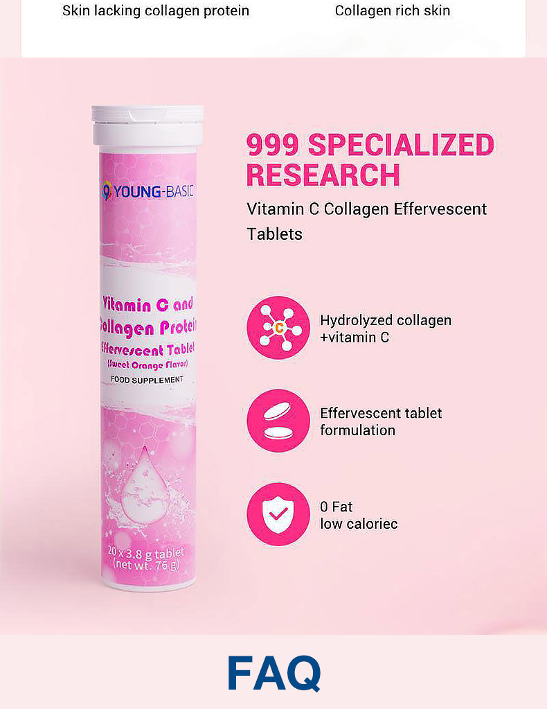 9YOUNG-BASIC Collagen Peptide with Vitamin C+Niacin for Whitening/Anti ...