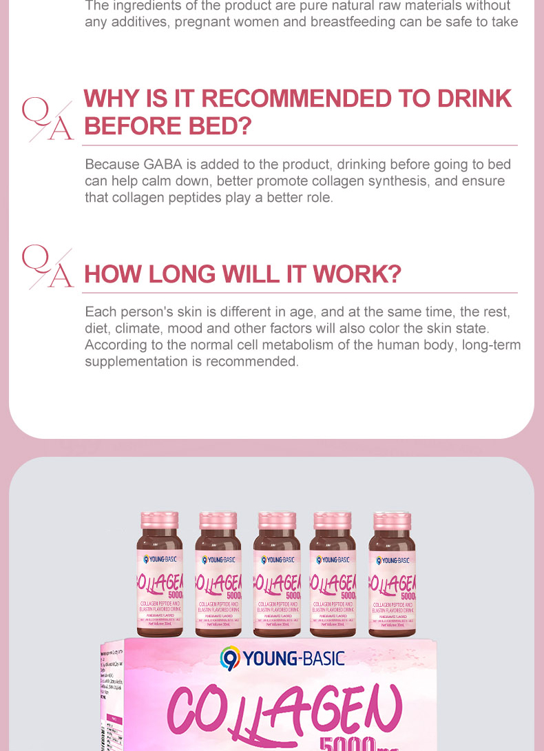 9YOUNG-BASIC Collagen Drink Korean Collagen Tripeptide+Fish Collagen ...