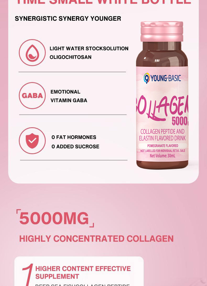 9YOUNG-BASIC Collagen Drink Korean Collagen Tripeptide+Fish Collagen ...