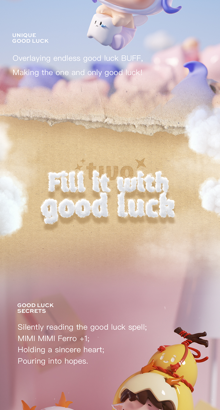 Heyone MINI Good Luck Manufacturer Series Figure Mystery Box Blind Box ...