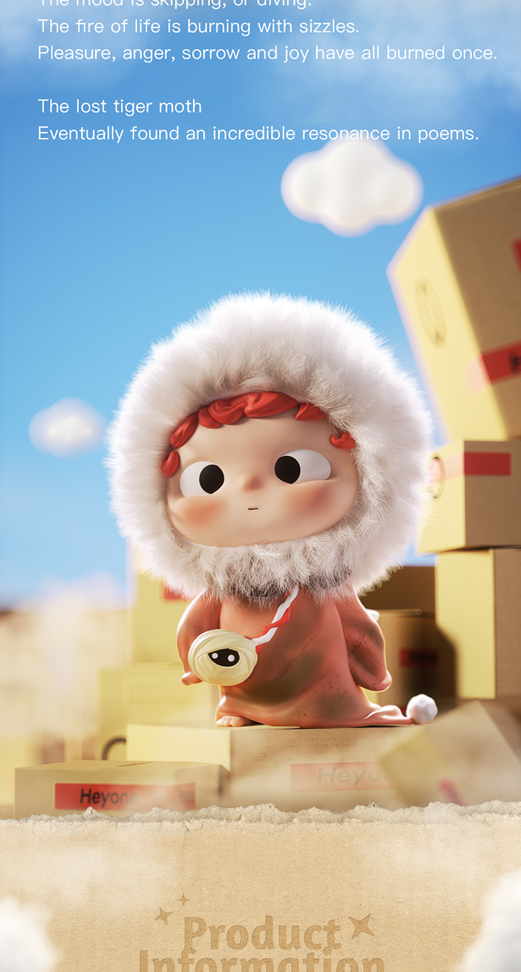 Heyone MINI Good Luck Manufacturer Series Figure Mystery Box Blind Box ...