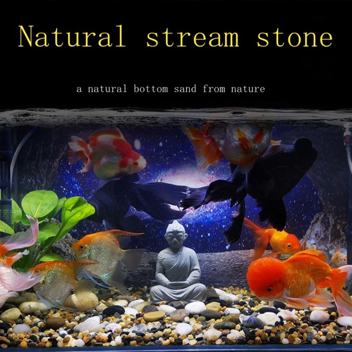 Aquarium Colorful Rocks Pebble Stone For Fish Tank Fish Tank Bottom ...