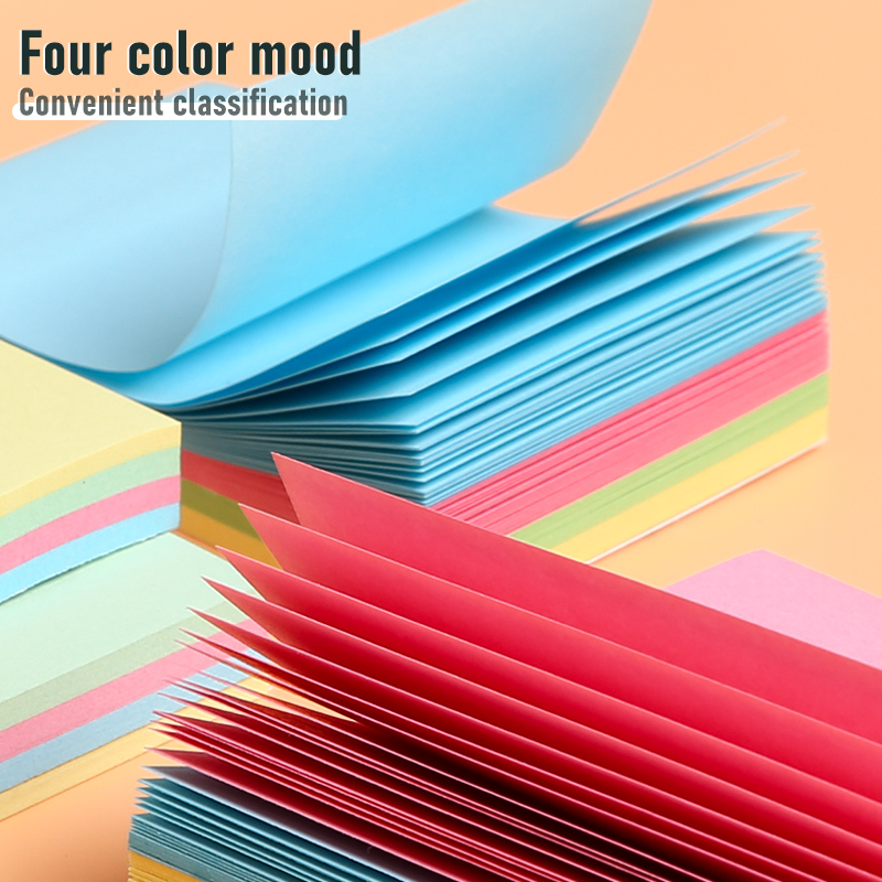 1000 Sheets Sticky Notes Pastel Color 2"/3"/4" Multicolor Note Paper ...