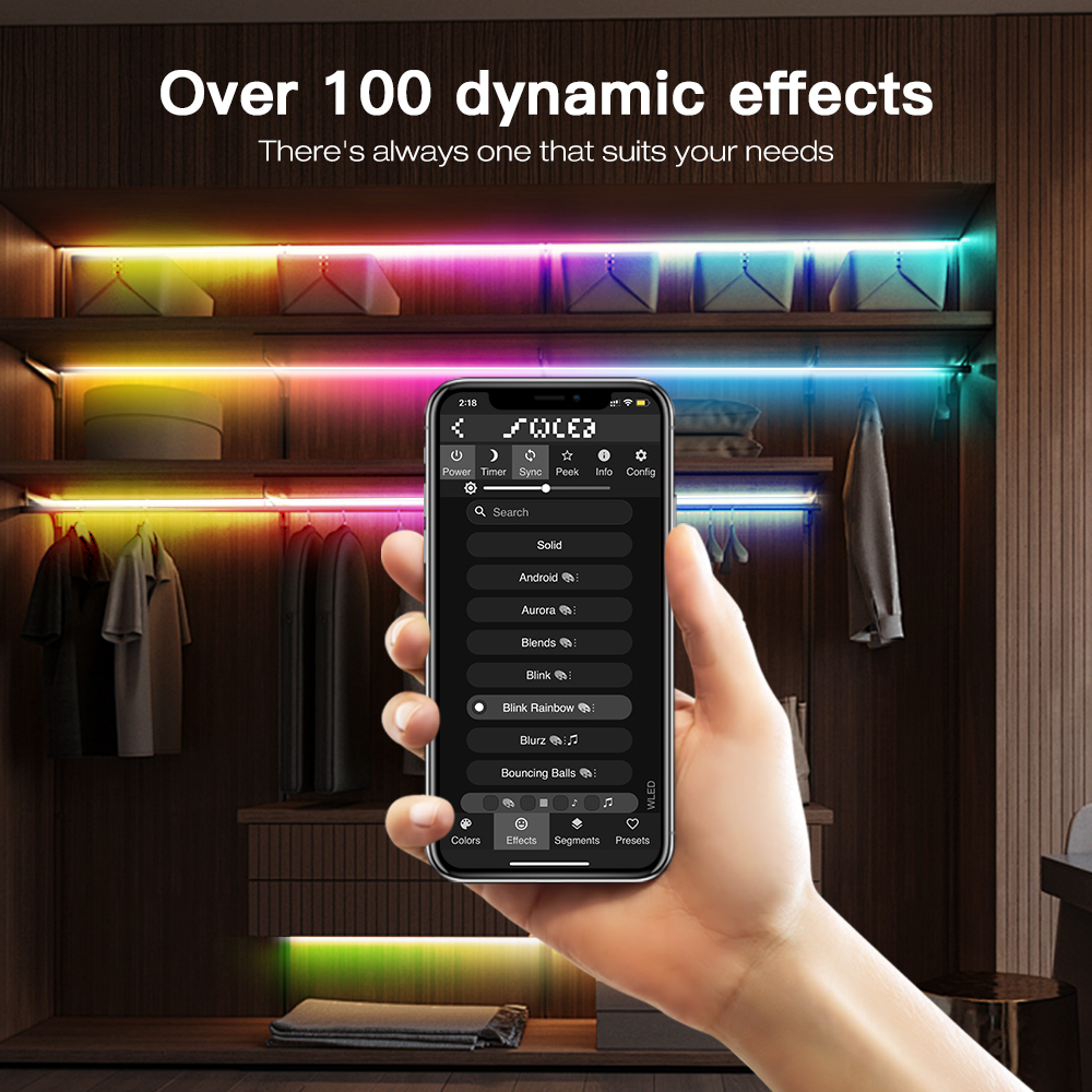 GLEDOPTO ESP32 WLED LED Controller Mic UART Download Music Sound Dynamic RGB DIY WiFi WS2811 ...