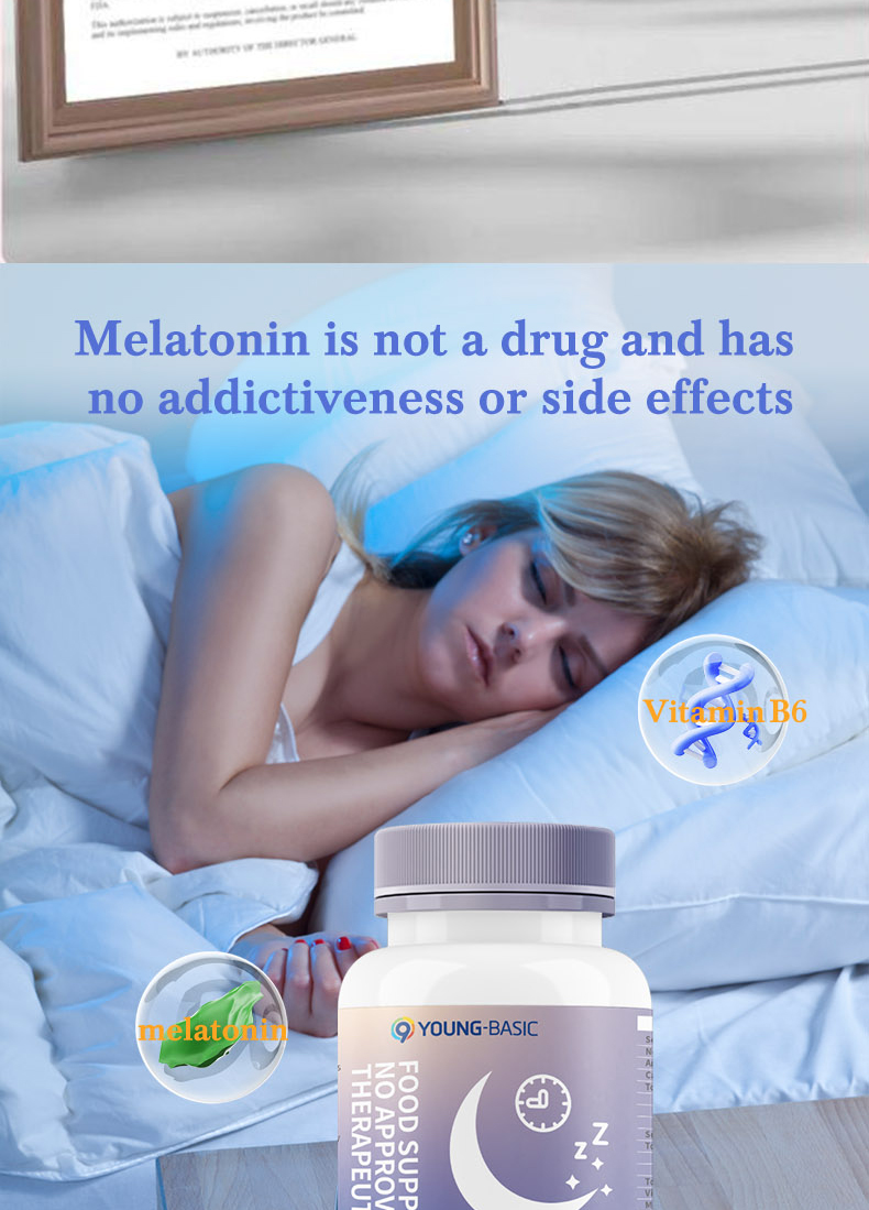 999 Melatonin for Adults Vitamin B6 Sleep Aid Sleep/Anti Anxiety/Depression Relieve/Sleeping ...