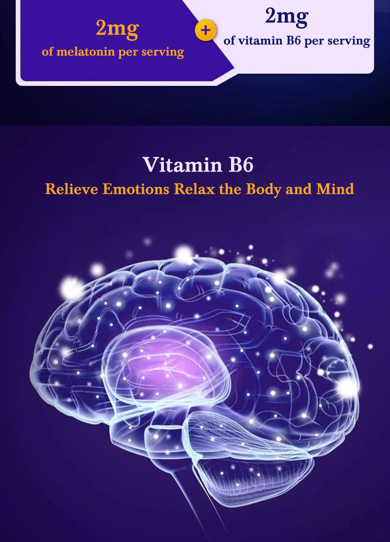 999 Melatonin for Adults Vitamin B6 Sleep Aid Sleep/Anti Anxiety/Depression Relieve/Sleeping ...