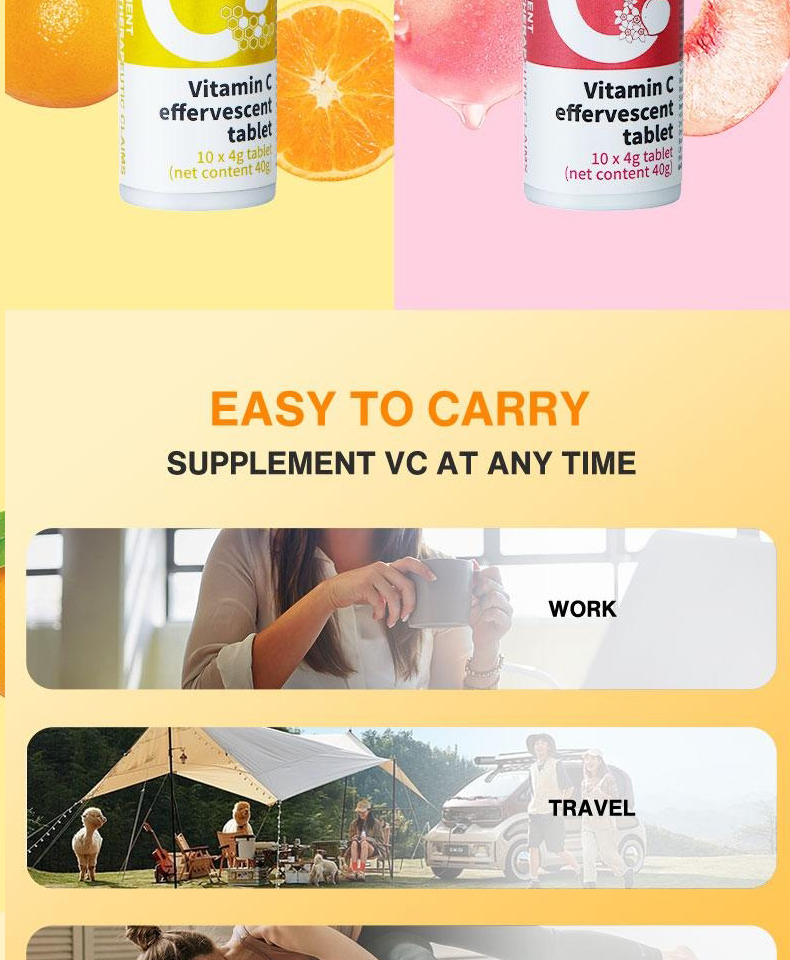 999 Vitamin C Effervescent Tablet Ascorbic Acid Dietary Supplements ...