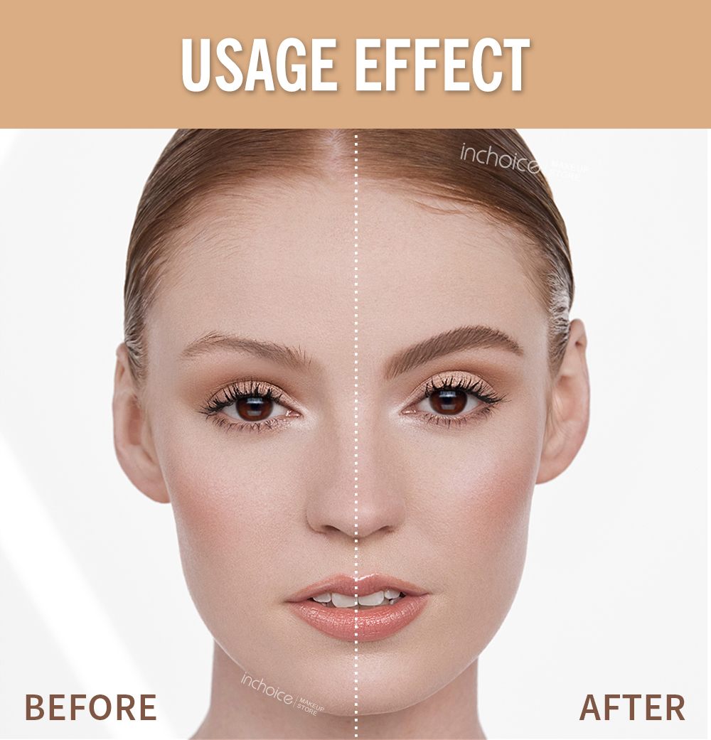 Waterproof Eyebrow Gel with Brush Matte Tinted Dye 24HR Long Lasting ...