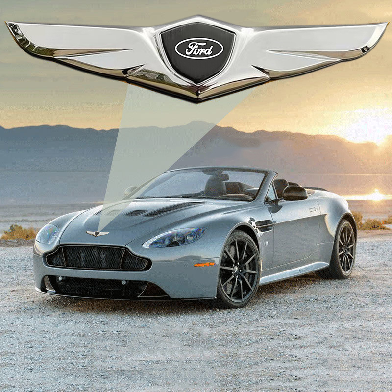 Ford Car Sticker Appearance Modification Front Hood Metal Decoration ...