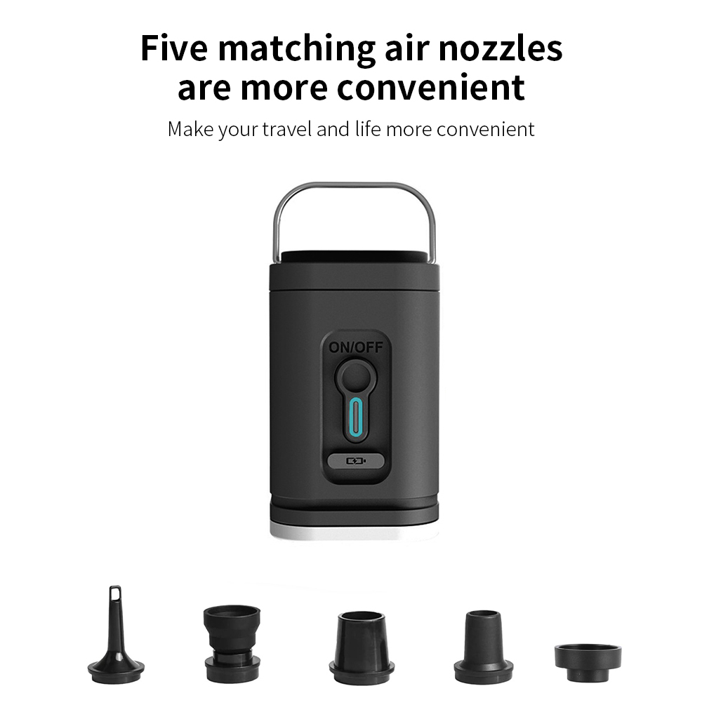 Outdoor Small Dual Use Pump Inflator and deflator Air Pump with Camping ...