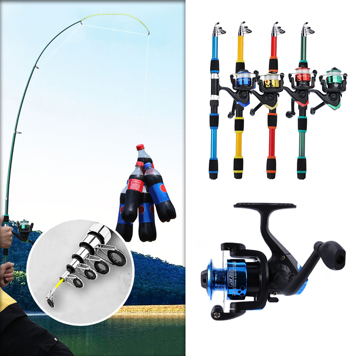Fishing rod set original fishing rod and reel set Soga Yilang ...