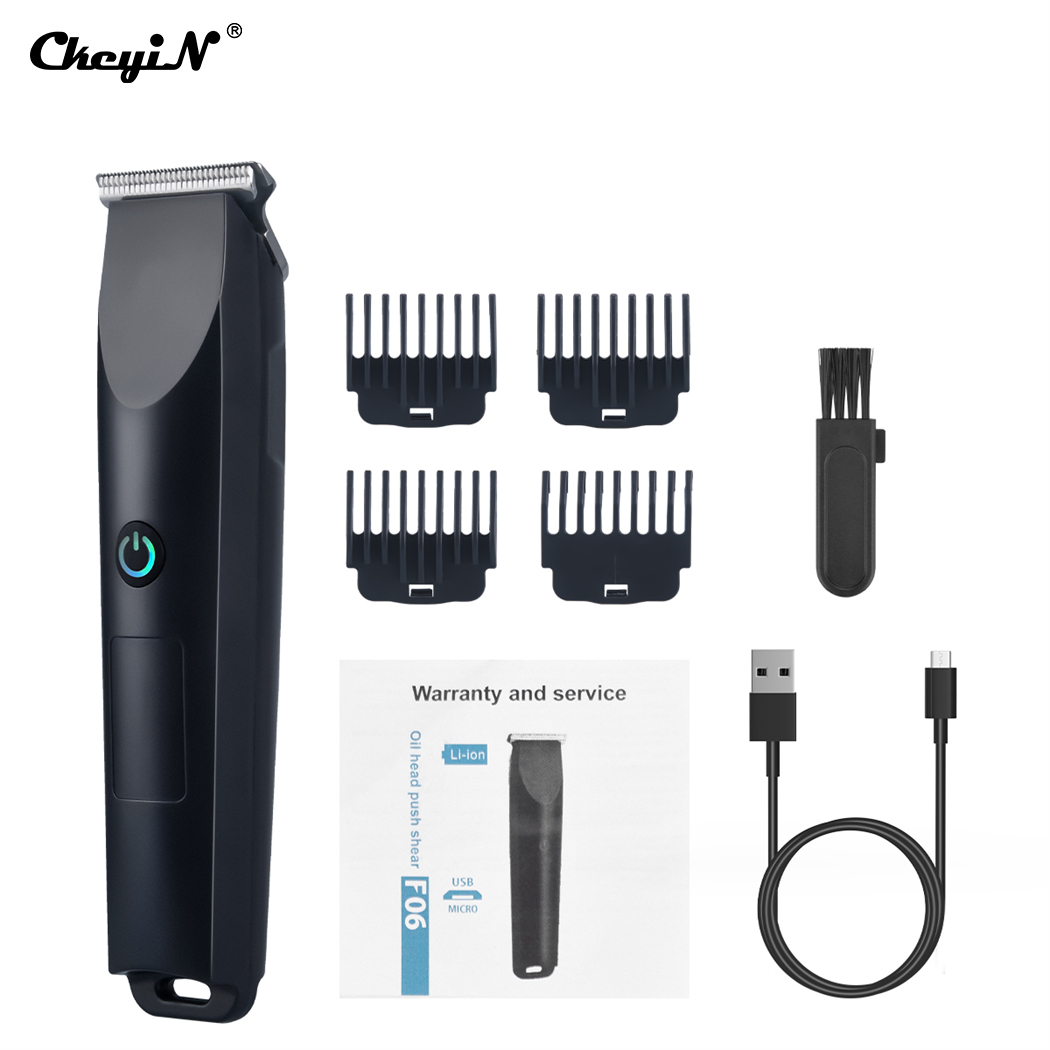 CkeyiN Hair Clippers Rechargeable Haircut Razor Trimmer Cordless For ...