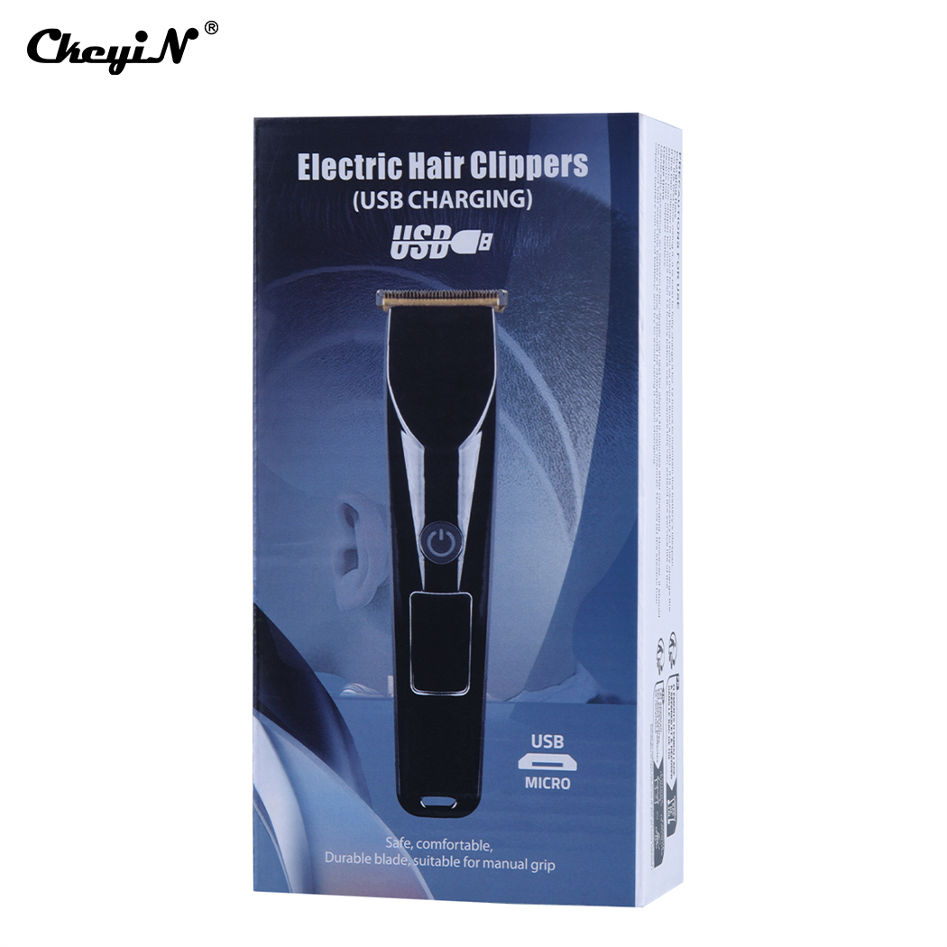 CkeyiN Hair Clippers Rechargeable Haircut Razor Trimmer Cordless For ...