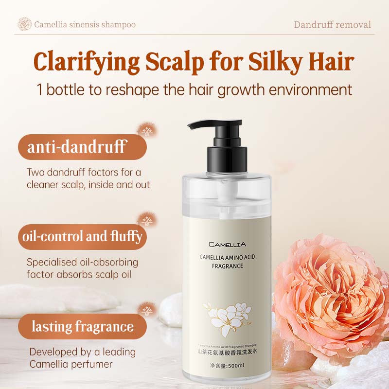 Japan Herbal Hair Shampoo Oil Control Anti-Dandruff Shampoo For Flake ...