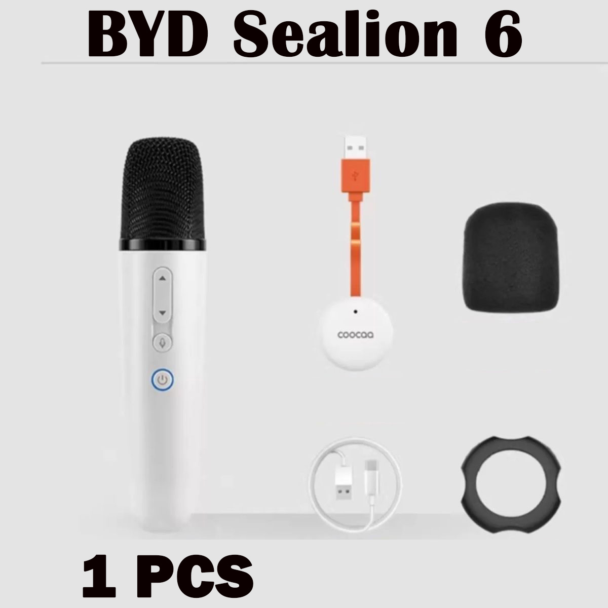 ZLWR BYD Sealion 6 Car wireless microphone KTV byd car karaoke ...