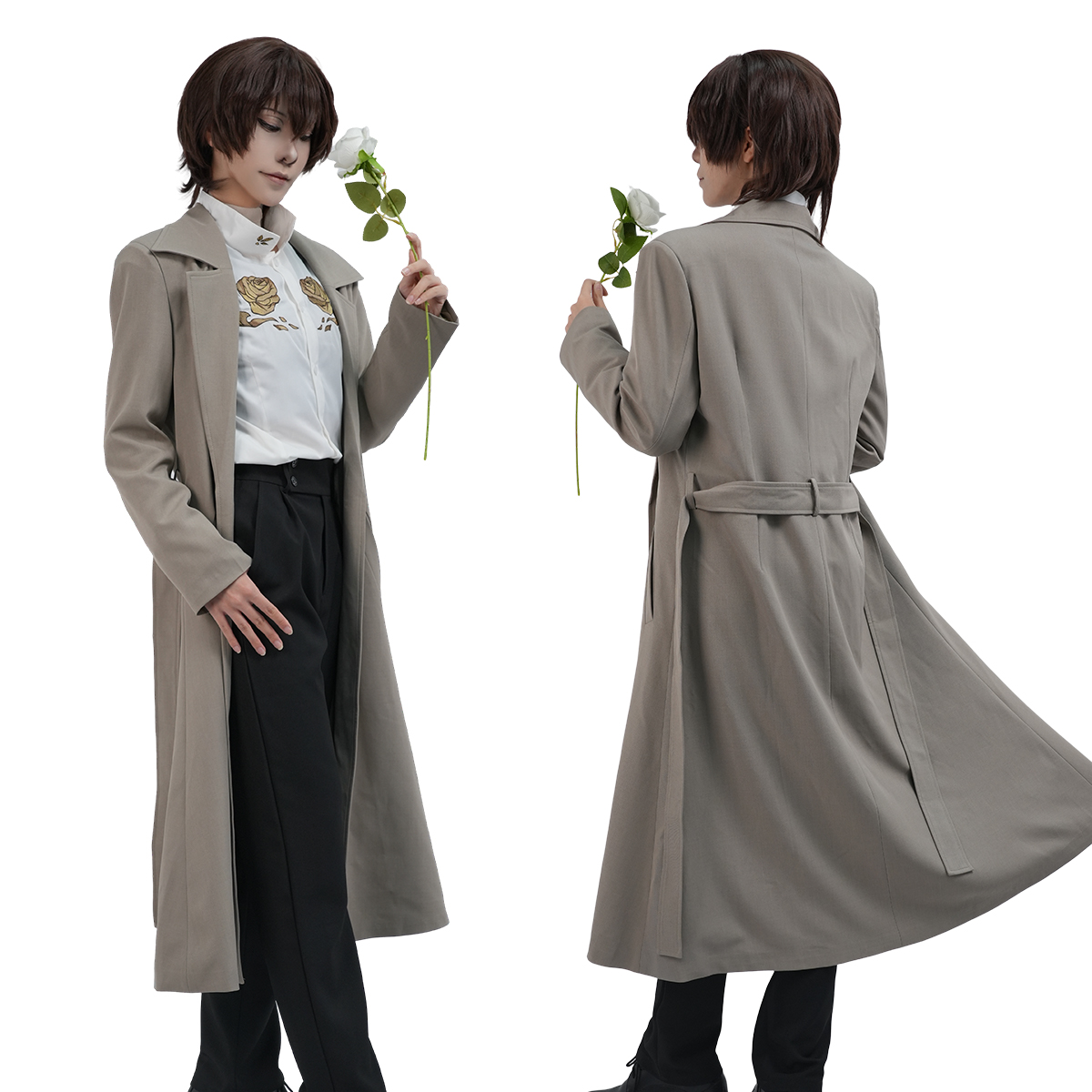 Holoun Bungo Stray Dogs Cosplay Costume Dazai Osamu 10th anniversary ...
