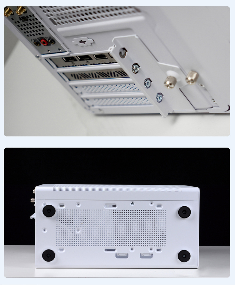 Power Train P60 Mesh Edition Computer Case M-ATX Portable ITX Office ...