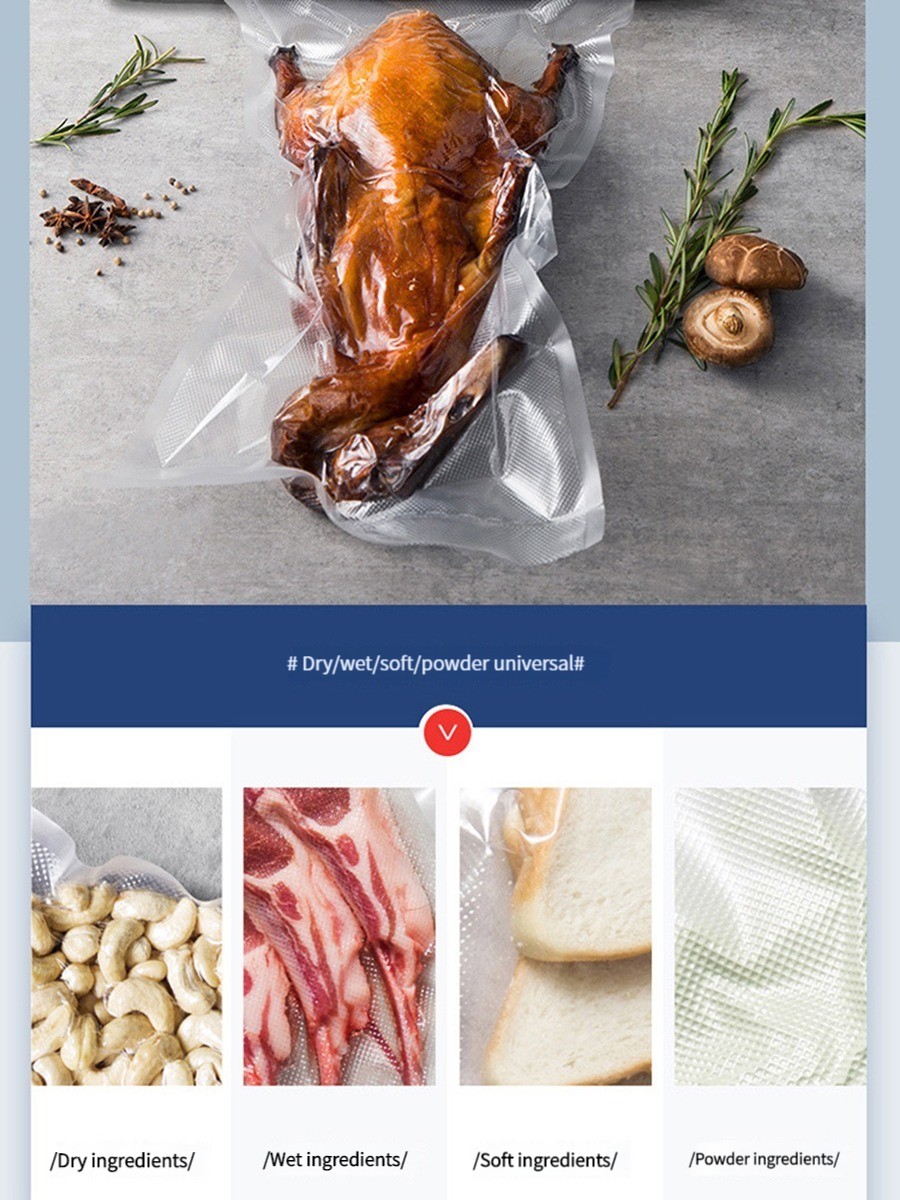 (COD) high suction vacuum machine compressed food sealing machine, home ...