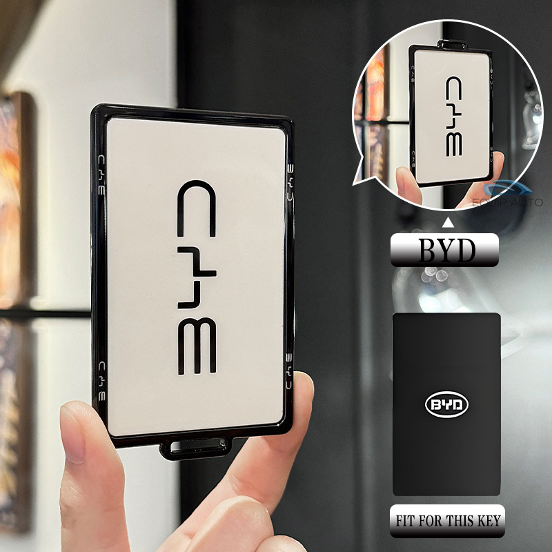 New Design BYD NFC Car Key Cover Holder Keychain Protector For BYD ATTO ...