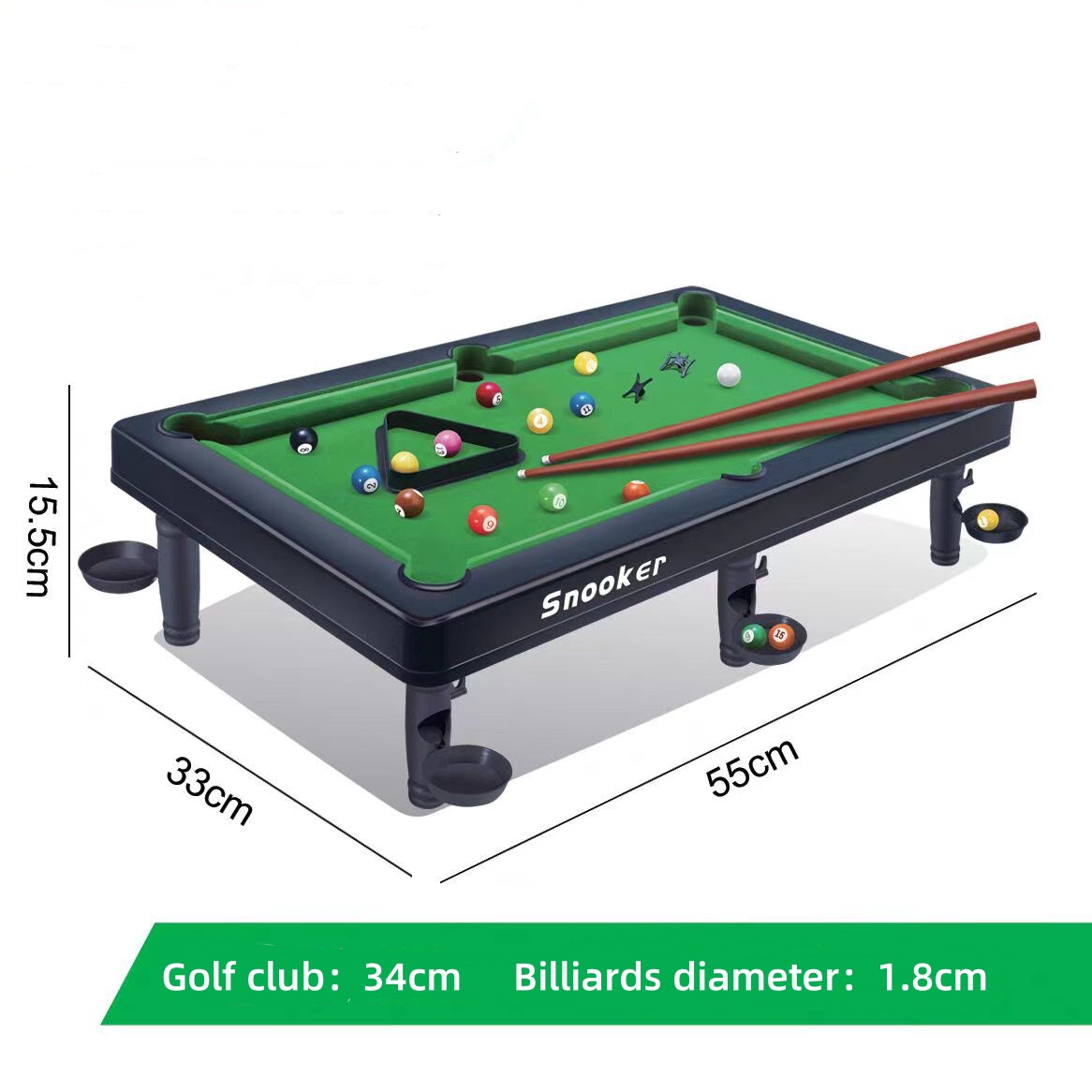 Mini Pool Table Billiards Table Snooker Home Large Pool Table Small ...