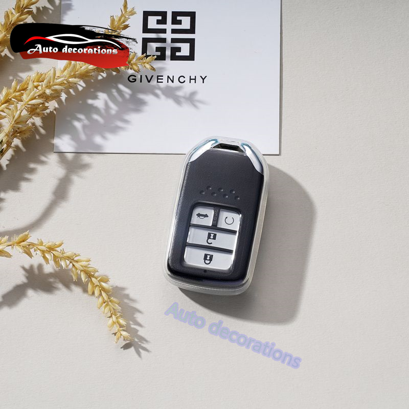Honda Jazz city civic HR-V CR-V BR-V car key case Transparent style key ...