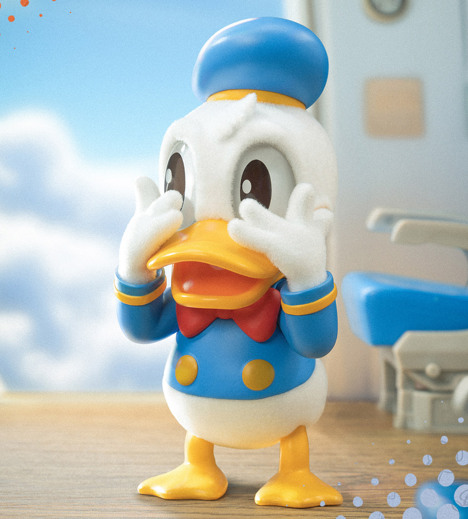 52TOYS Disney-Donald Duck Club Series Blind Box Figure Toy | Shopee ...