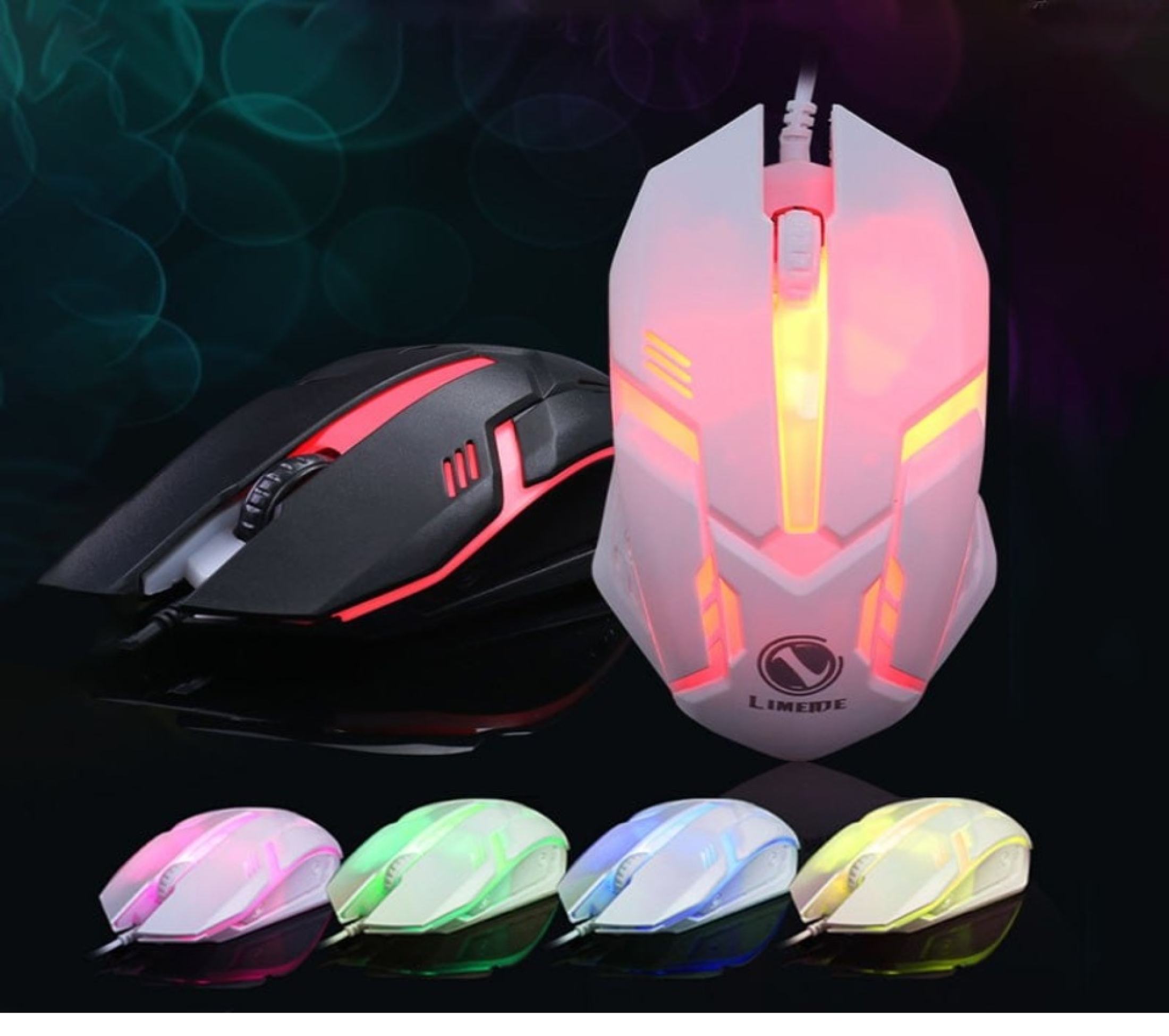 Mouse For Laptop Computer USB Wired Gaming Mouse High Configuration ...
