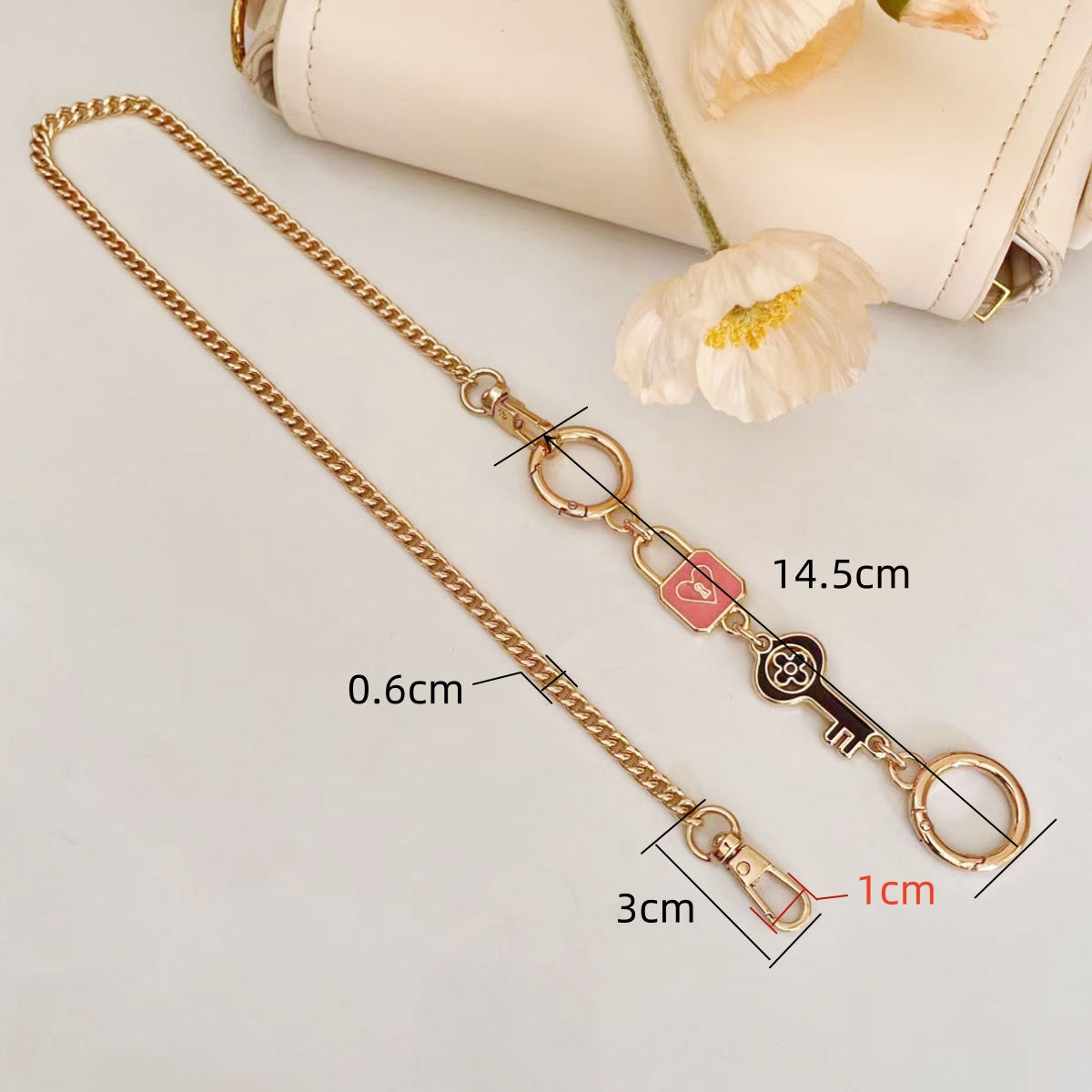 Metal Chain Small Chain Bag Accessories Messenger Bag Strap DIY ...