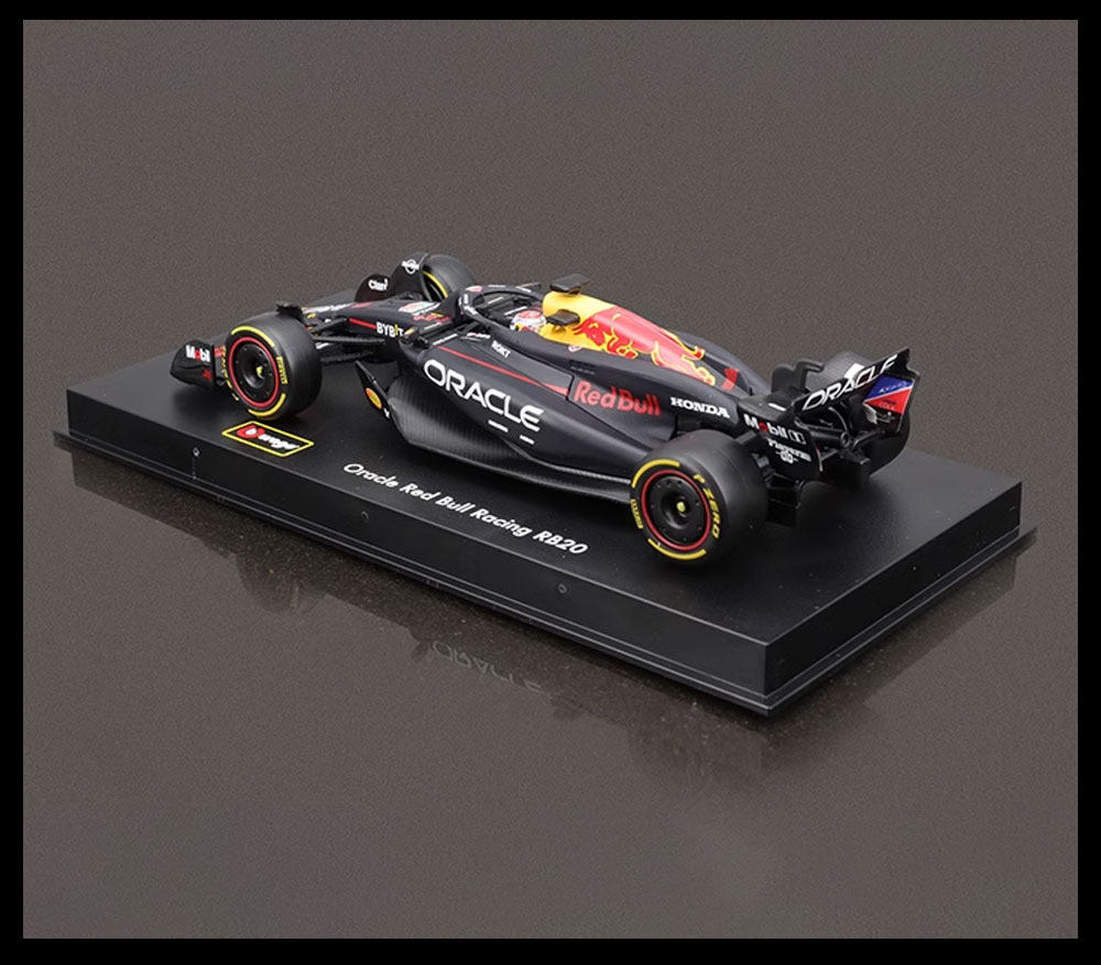 Bburago 1:43 2024 F1 Redbull RB20 #1 Max Verstappen #11 Perez Formula ...