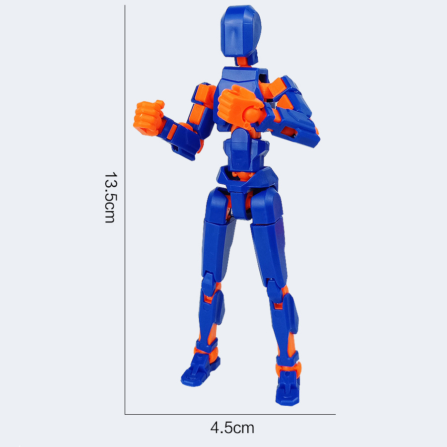 Show Time Fully Articulated Posable Action Figure Toy for Kids ...