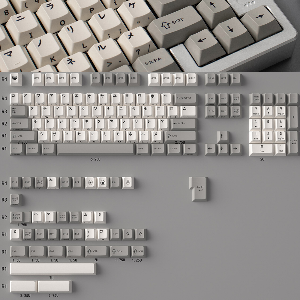 Retro Russian Keycap/set 144Keys Cherry Profile PBT Custom Keycaps for ...