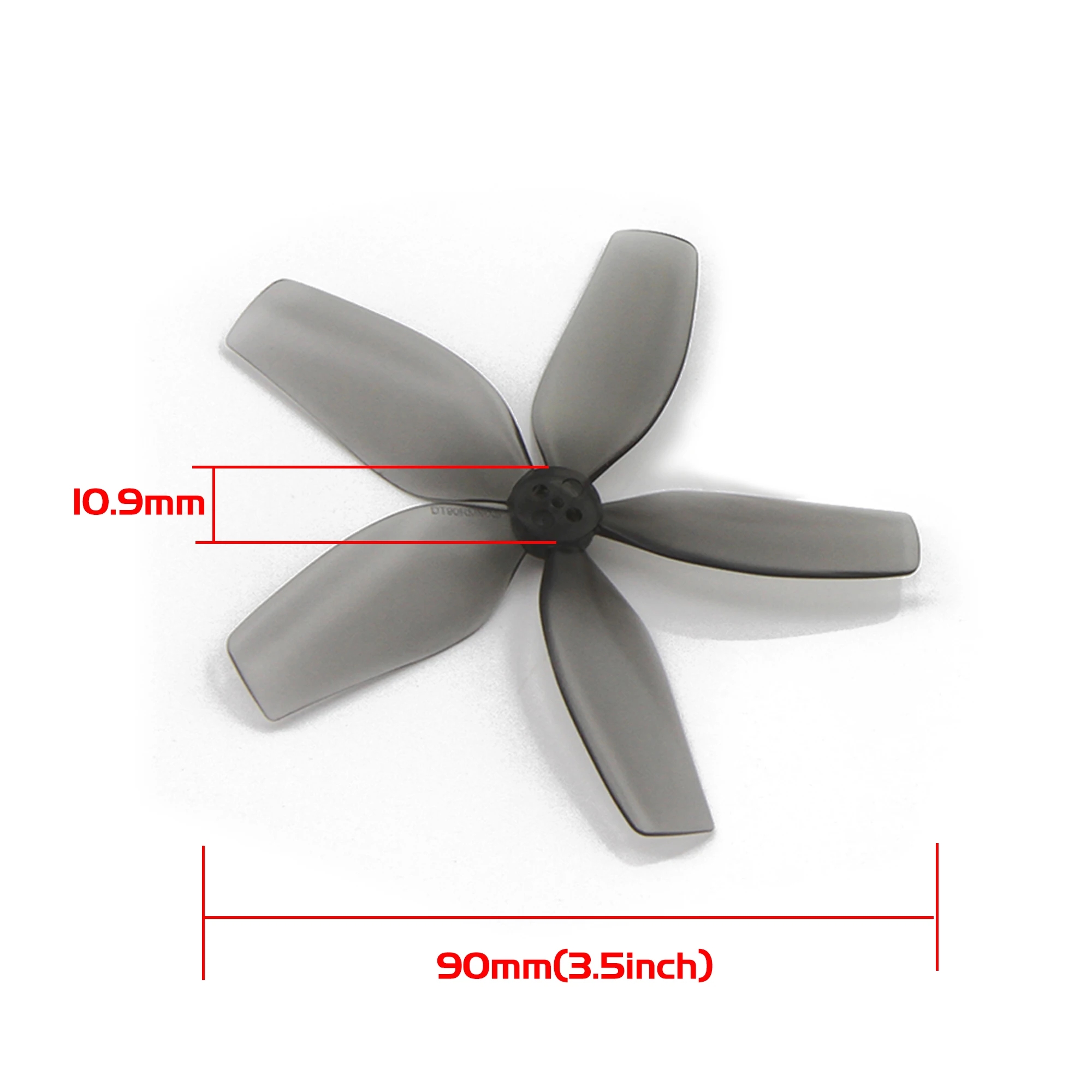 2Pairs NEEBRC DT90MMX5 DT90 5-Blade 90mm 3.5inch FPV Propeller For FPV ...