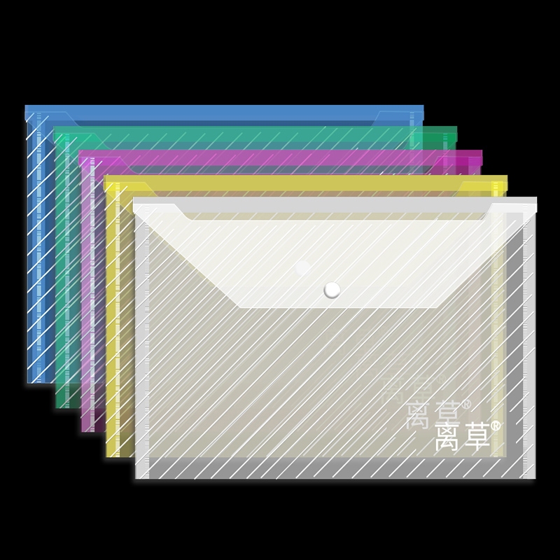 Plastic Envelopes With Snap Closure Plastic File Folder For Documents ...