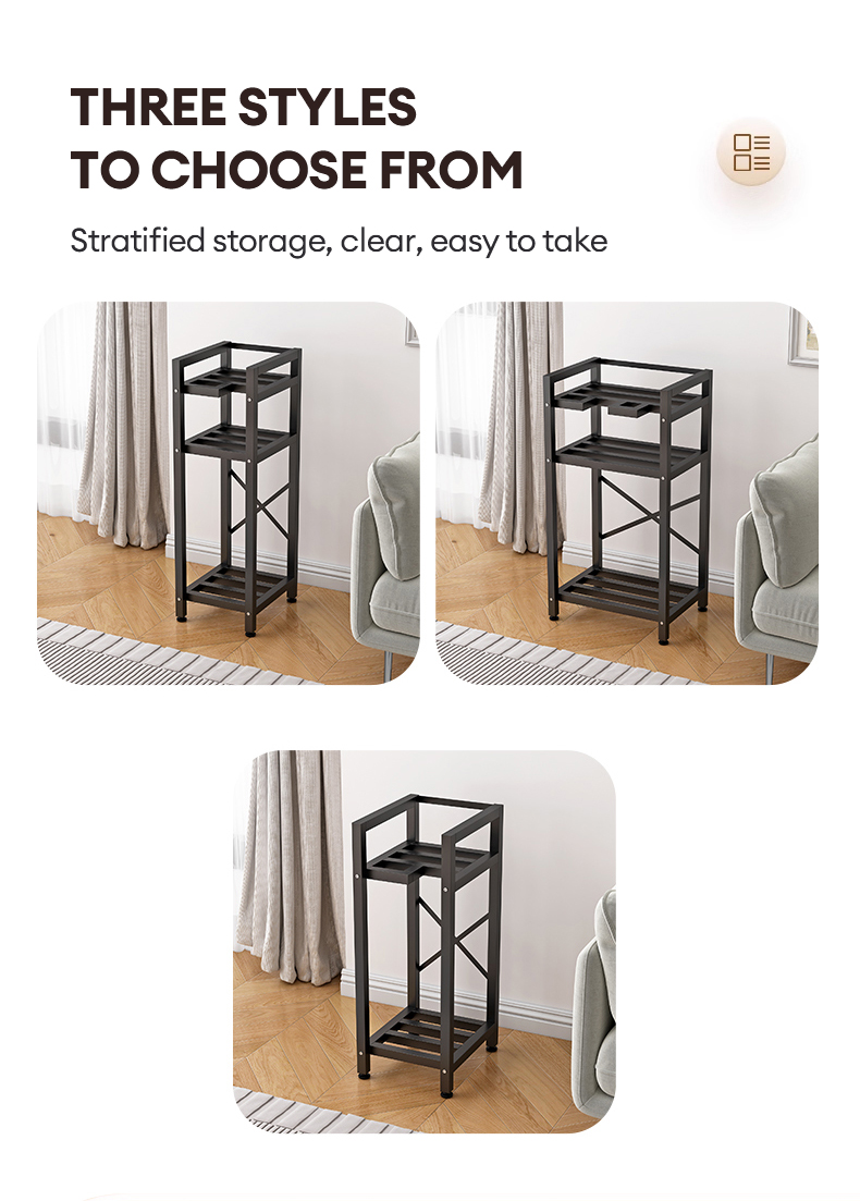 ICIC 2/3 Layer Water Gallon Rack Stand Thickened Metal Rack for Water ...