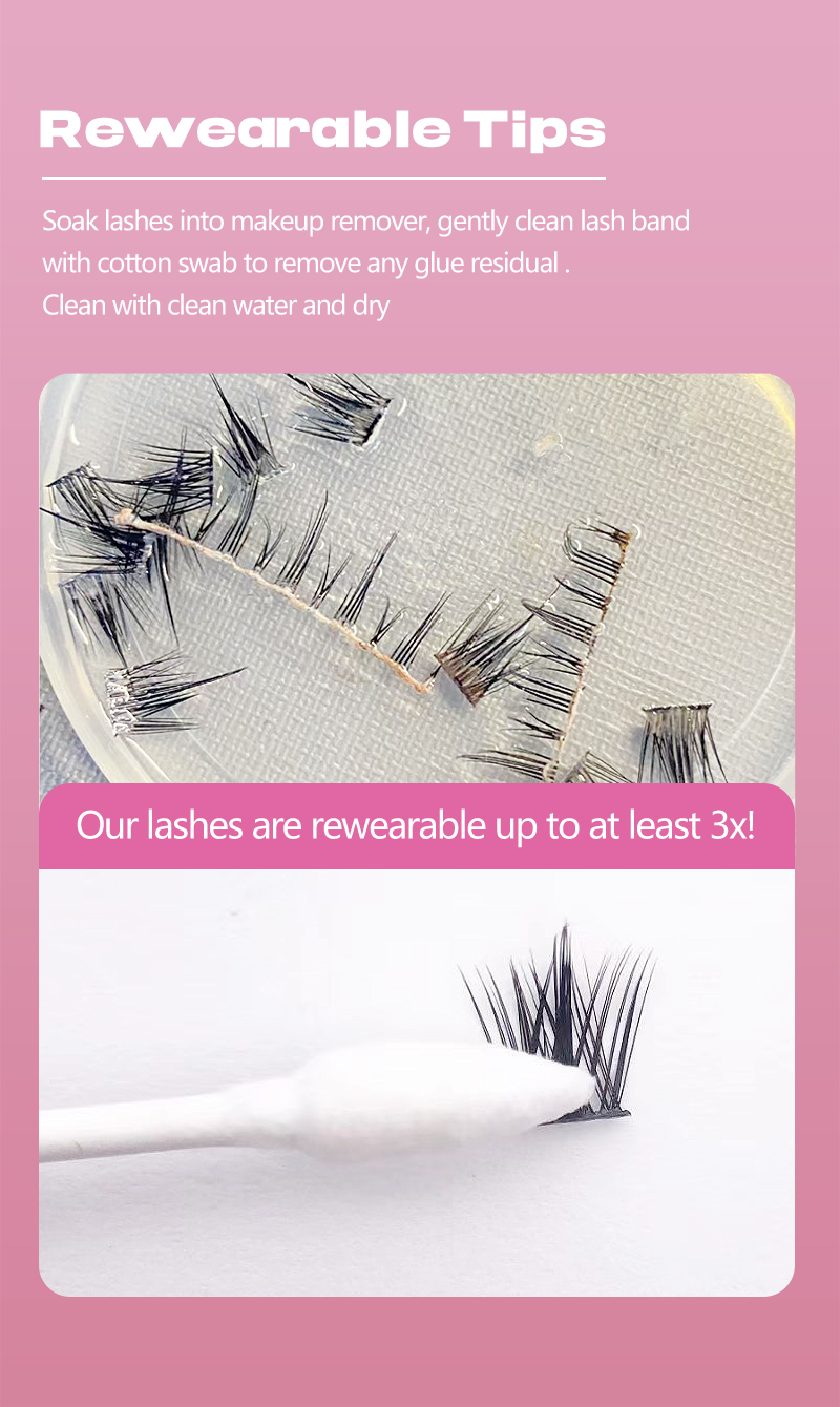 COLOR.labs Baby Comic Manga Eyelash Extensions Wisp Book, 336pcs Top ...