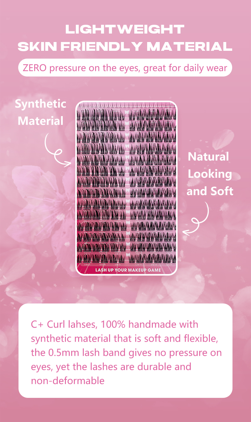 COLOR.labs Baby Comic Manga Eyelash Extensions Wisp Book, 336pcs Top ...
