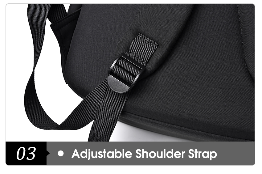 MENSPE Men Backpack Notebook Business Travel Bag Waterproof Backpack ...