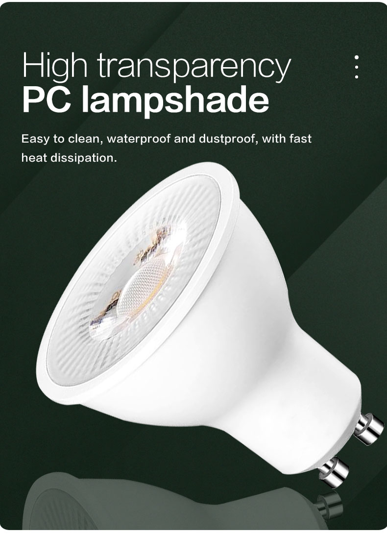 LED COB Spotlight MR16 GU10 GU5.3 6W 3 Color Temperature Tricolor Light Bulb | Shopee Philippines