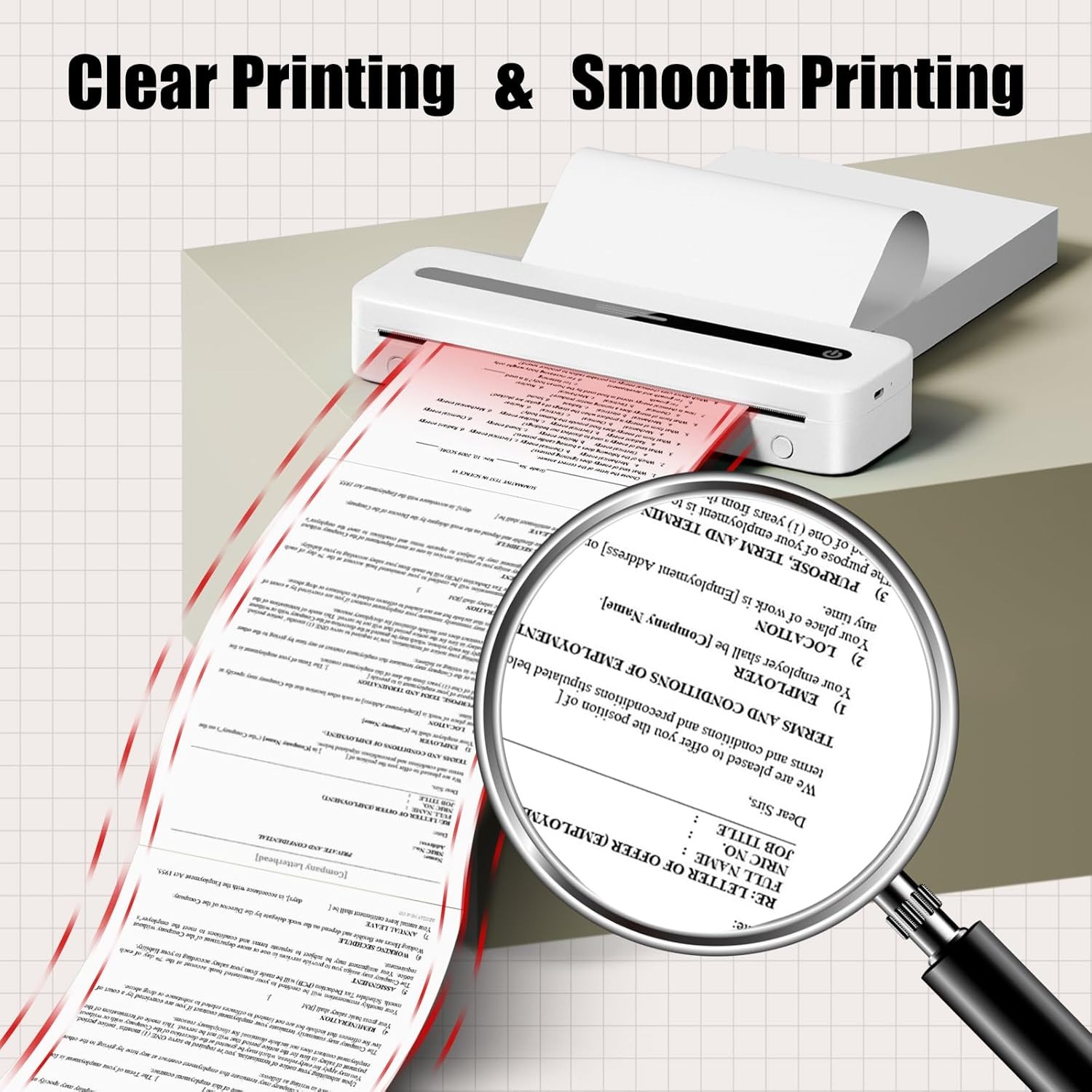 Phomemo A4 Thermal Paper For M08F/M832/M833/M834/M835/P831 Printer ...