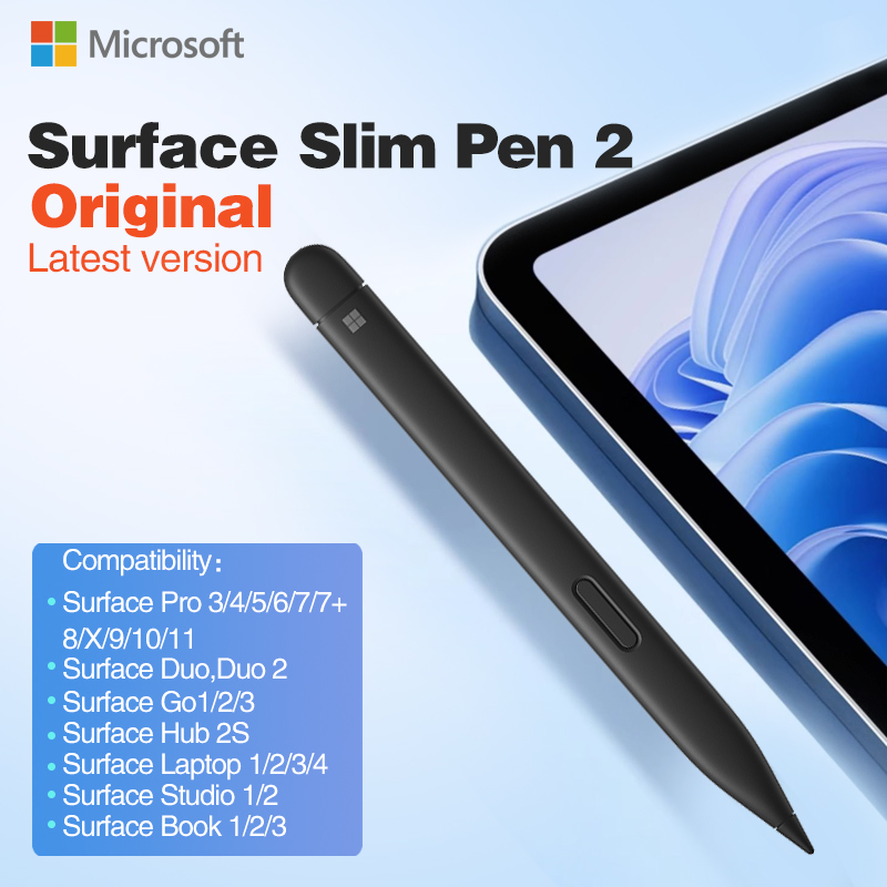 Microsoft Surface Slim Pen 2 Support with Surface Pro 3/4/5/6/7/7+/8/X/9/10/11/12 Surface Go1/2 ...