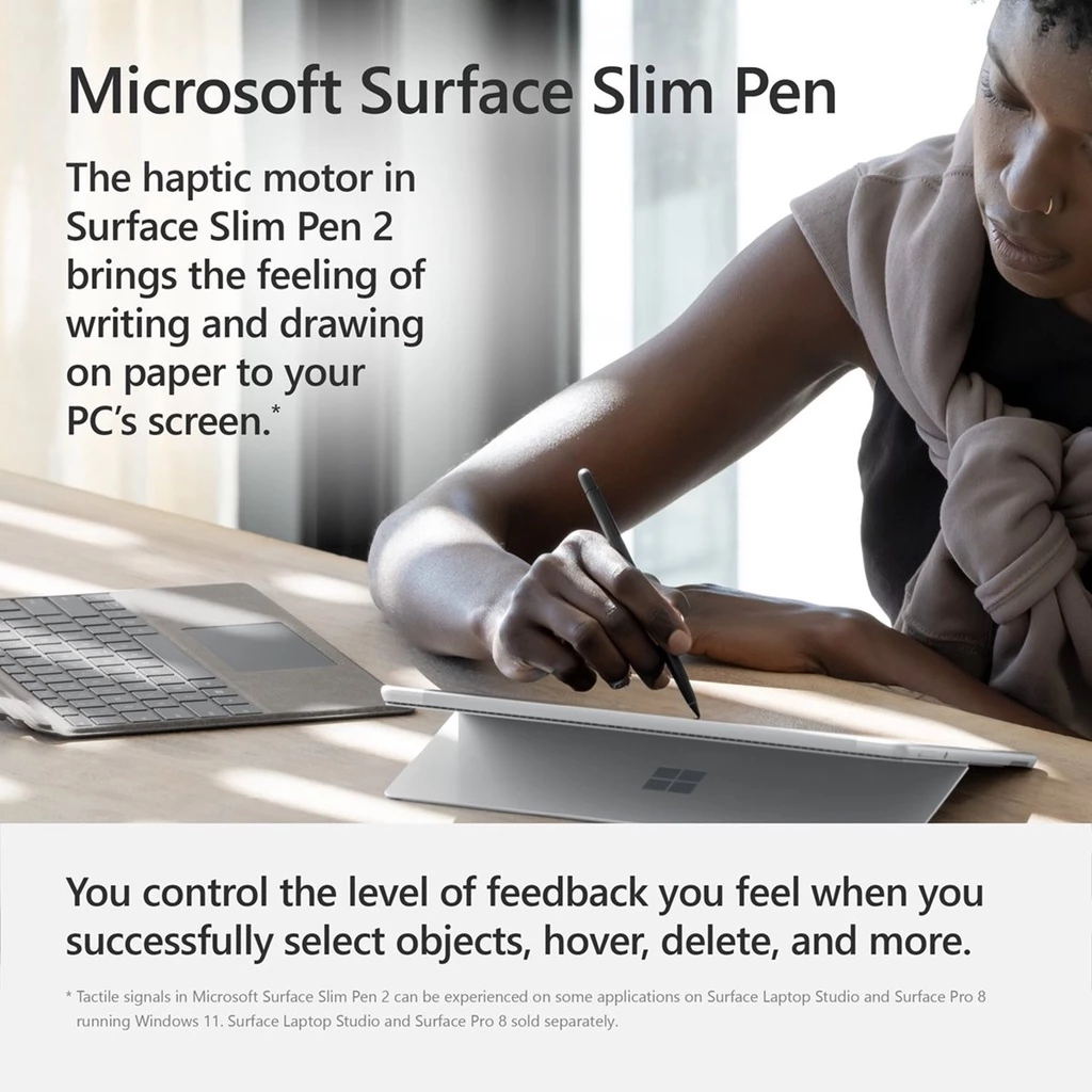 Microsoft Surface Slim Pen 2 Support with Surface Pro 3/4/5/6/7/7+/8/X ...