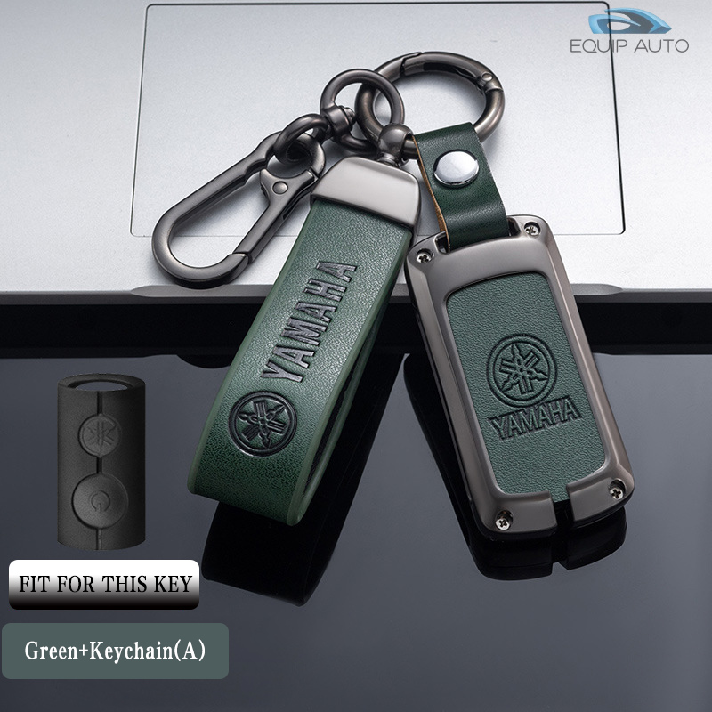 Leather Remote Smart Car Key Chain Ring Cover Case Shell Protect For ...