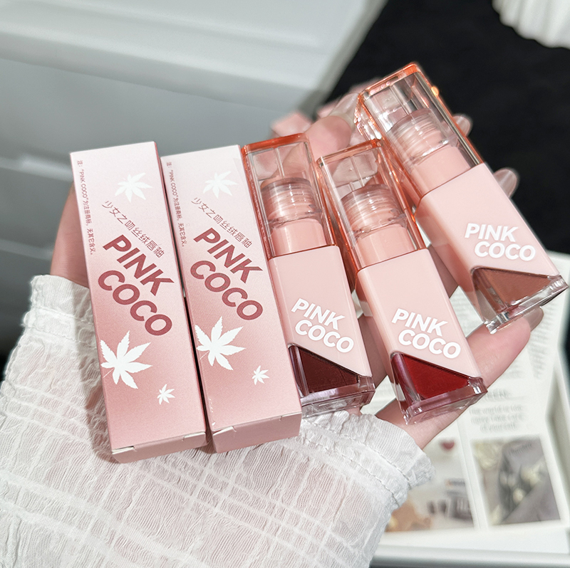 PINK COCO Matte Lip Glaze Liquid Lip Tint Lip Mud Long-Lasting Lip ...