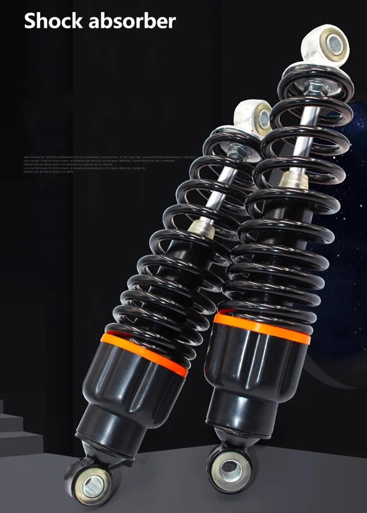 2PCSUniversal 250mm 290mm 310mm E-Bike Motorcycle Rear Shock Hydraulic ...