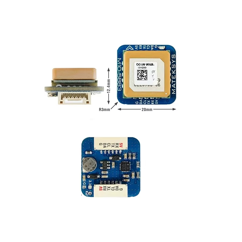 20X20mm MATEK M10Q-5883 GNSS GPS Module Magnetic Compass Update for RC ...