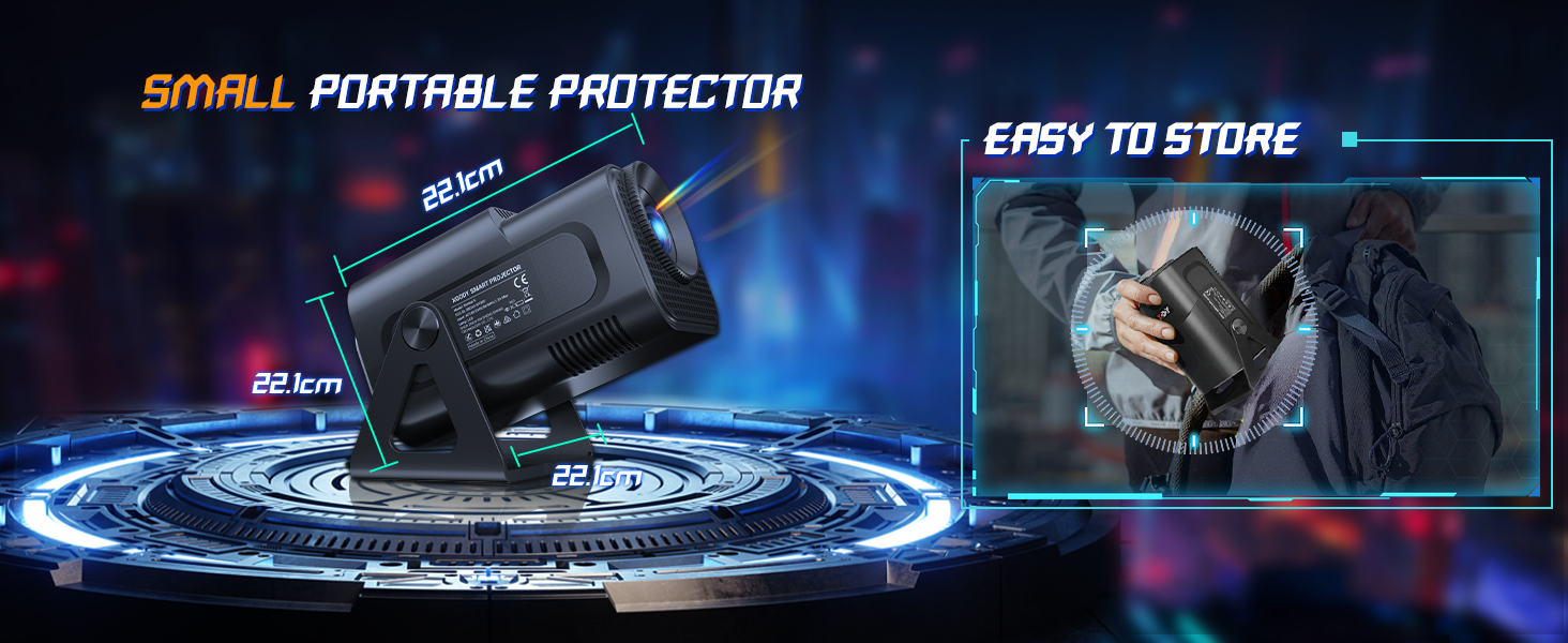 [Projector Expert]XGODY HY320 PRO 4K Projector Android 11 Projector ...